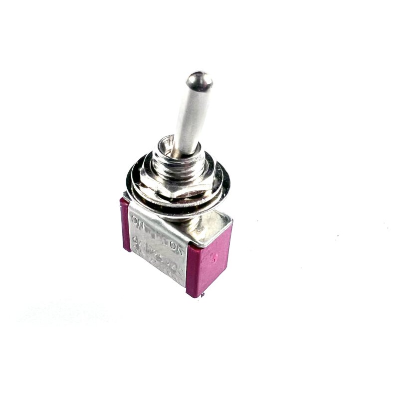Standard Toggle Switch DA-MTS-012R6mm schaft - round lever, 1,99
